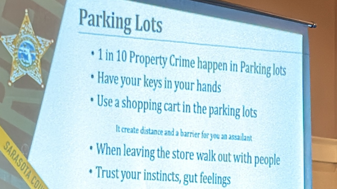 “Self Protection Tool Box” Presented by Sheriff’s Office – Venetian ...